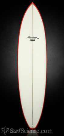 Becker Speed Shape Over 8' Surfboard Review at SurfScience.com
