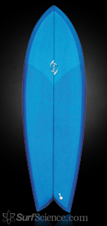 Bing Twin-fin Fish Surfboard Review at SurfScience.com