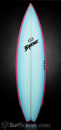 Byrne MBPF - Performance Fish Surfboard Review at SurfScience.com