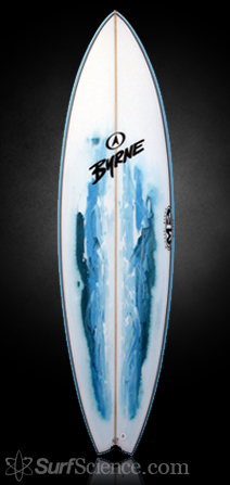 Byrne MBRF - Rocket Fish Surfboard Review at SurfScience.com