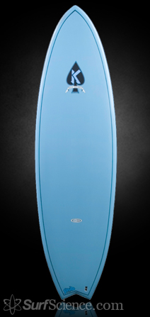 Surftech Matt Kechele - Stub Fish Surfboard Review at SurfScience.com