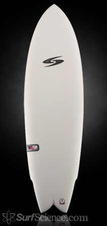 Surftech Quad Fish Surfboard Review at SurfScience.com